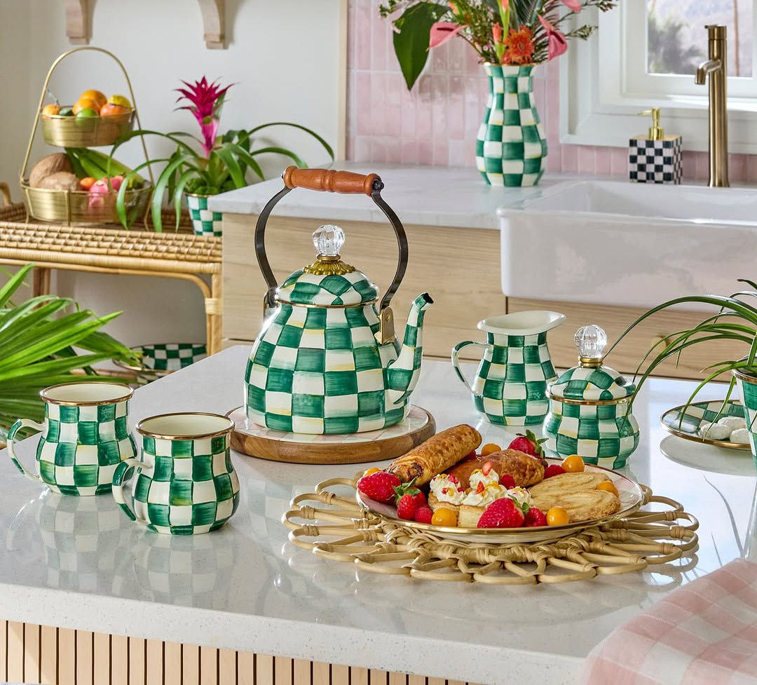 Emerald Check MacKenzie-Childs Europe – |VESIMI Design|