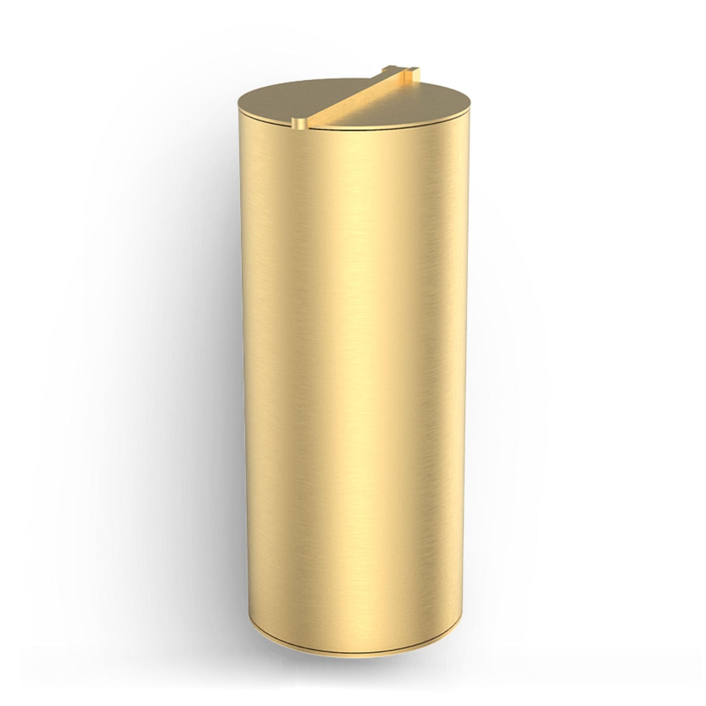 Luxury German Design Matt Gold Pedal Bin Wall Mounted 2.6L – |VESIMI ...