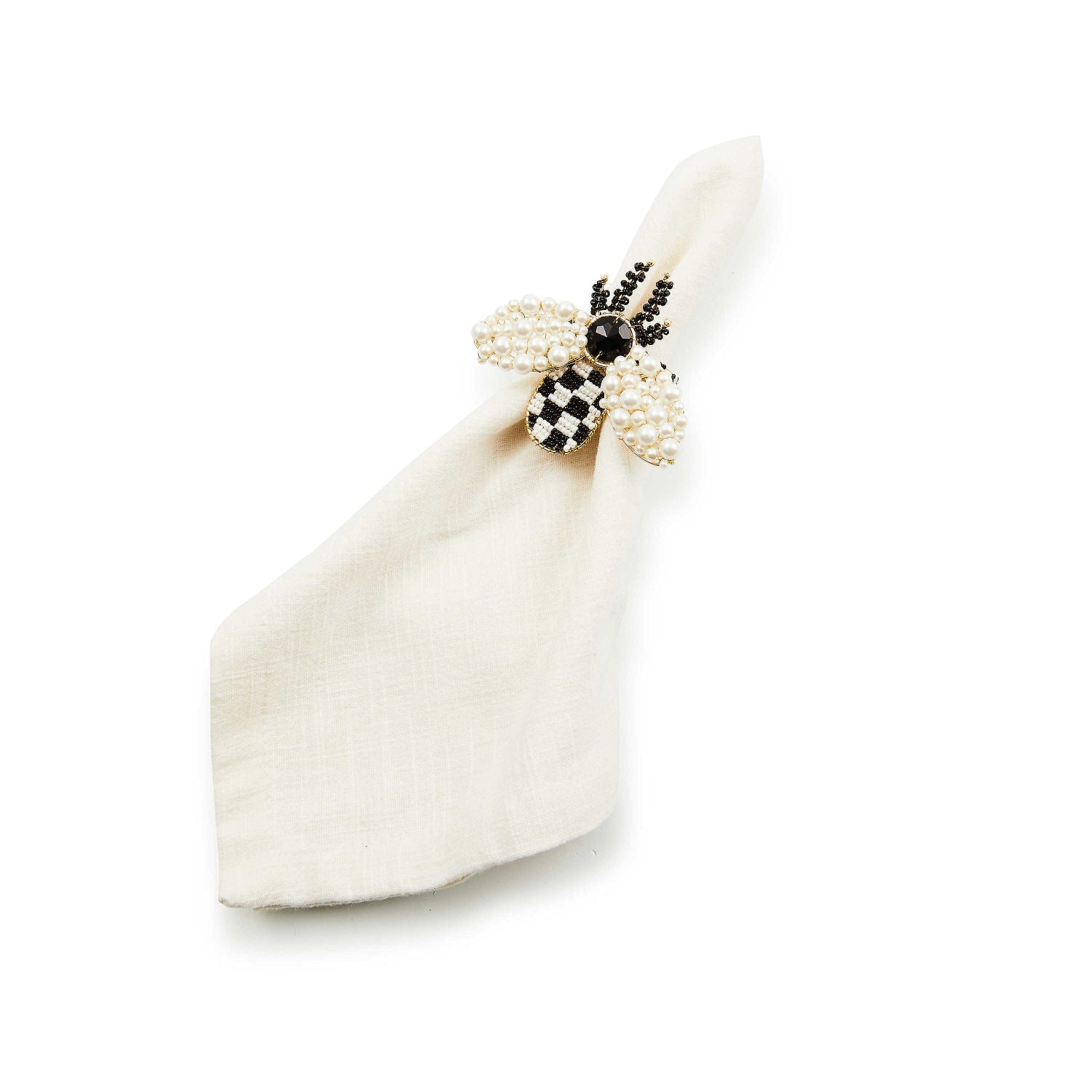 Mackenzie-Childs Bee Napkin Rings, Set of 4 – |VESIMI Design|