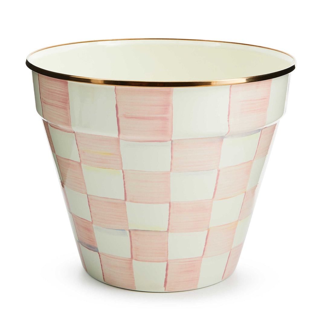 Rosy Check Enamel Collection by MacKenzie-Childs – |VESIMI Design|