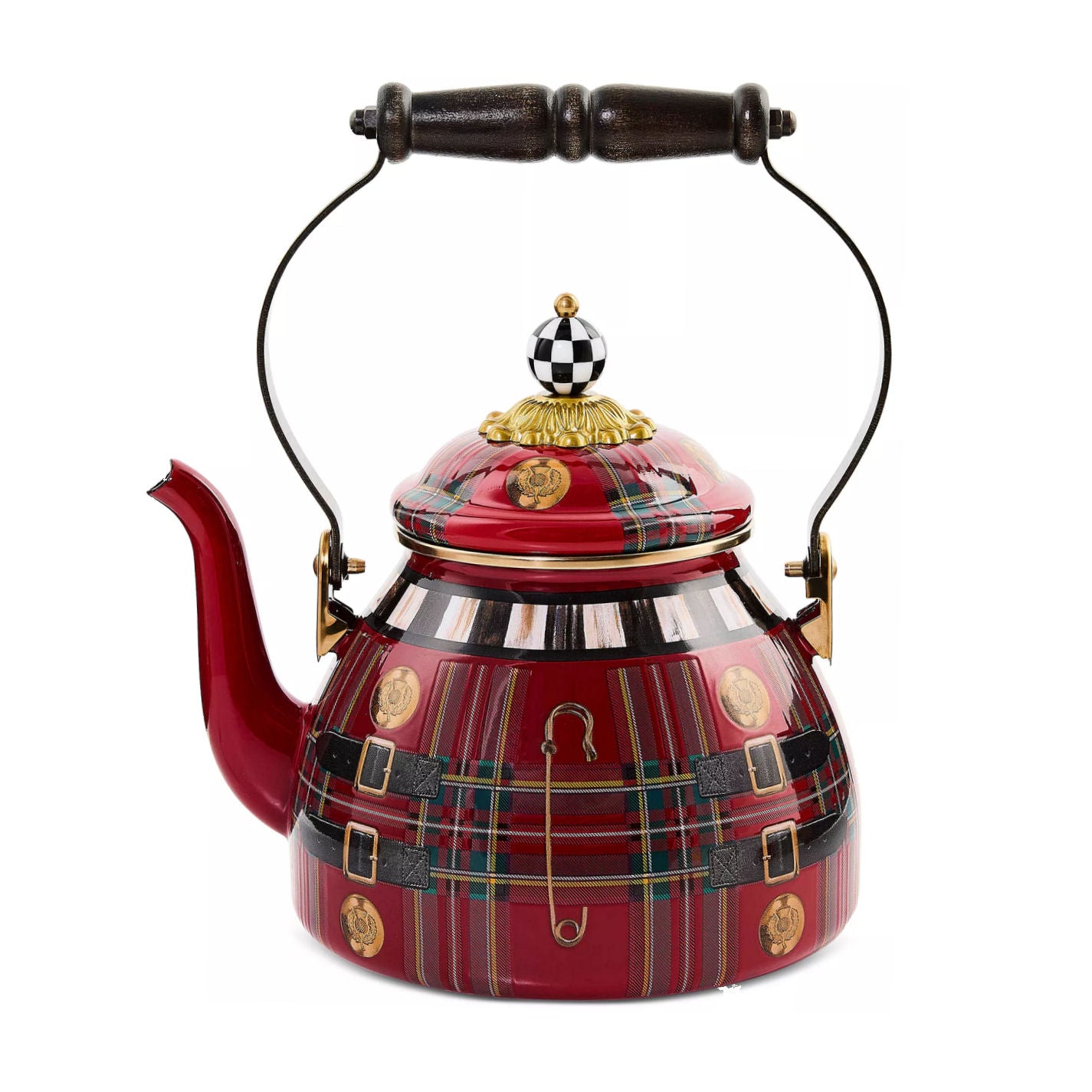The Kilted 2 Quart Tea Kettle - MacKenzie-Childs limited edition ...