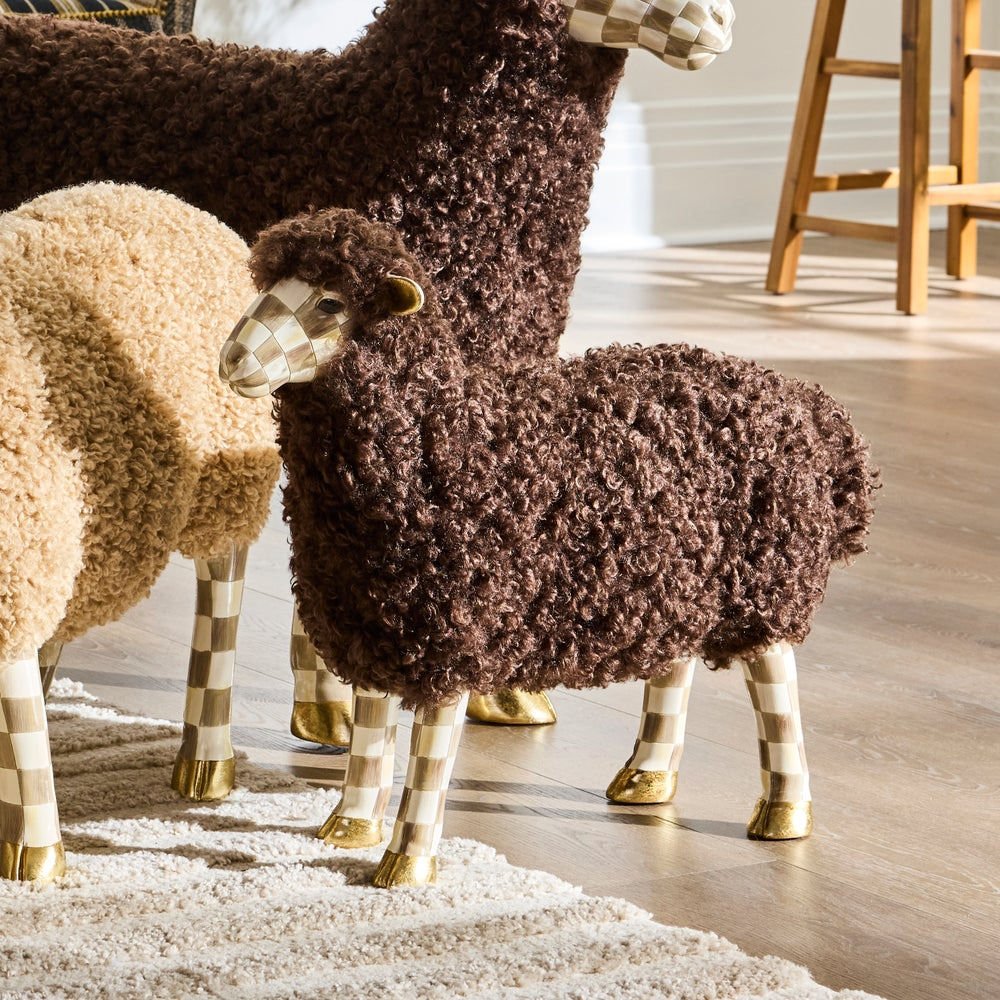 Mocha Extra Small Sheep I MacKenzie-Childs – |VESIMI Design|