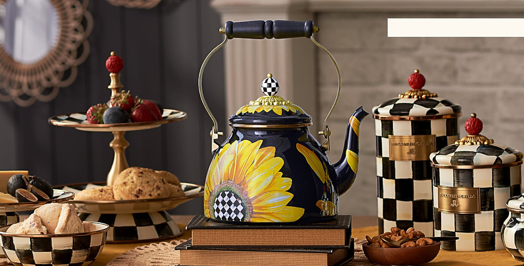 Iconic Enamel Tea Kettles by MacKenzie-Childs – |VESIMI Design|